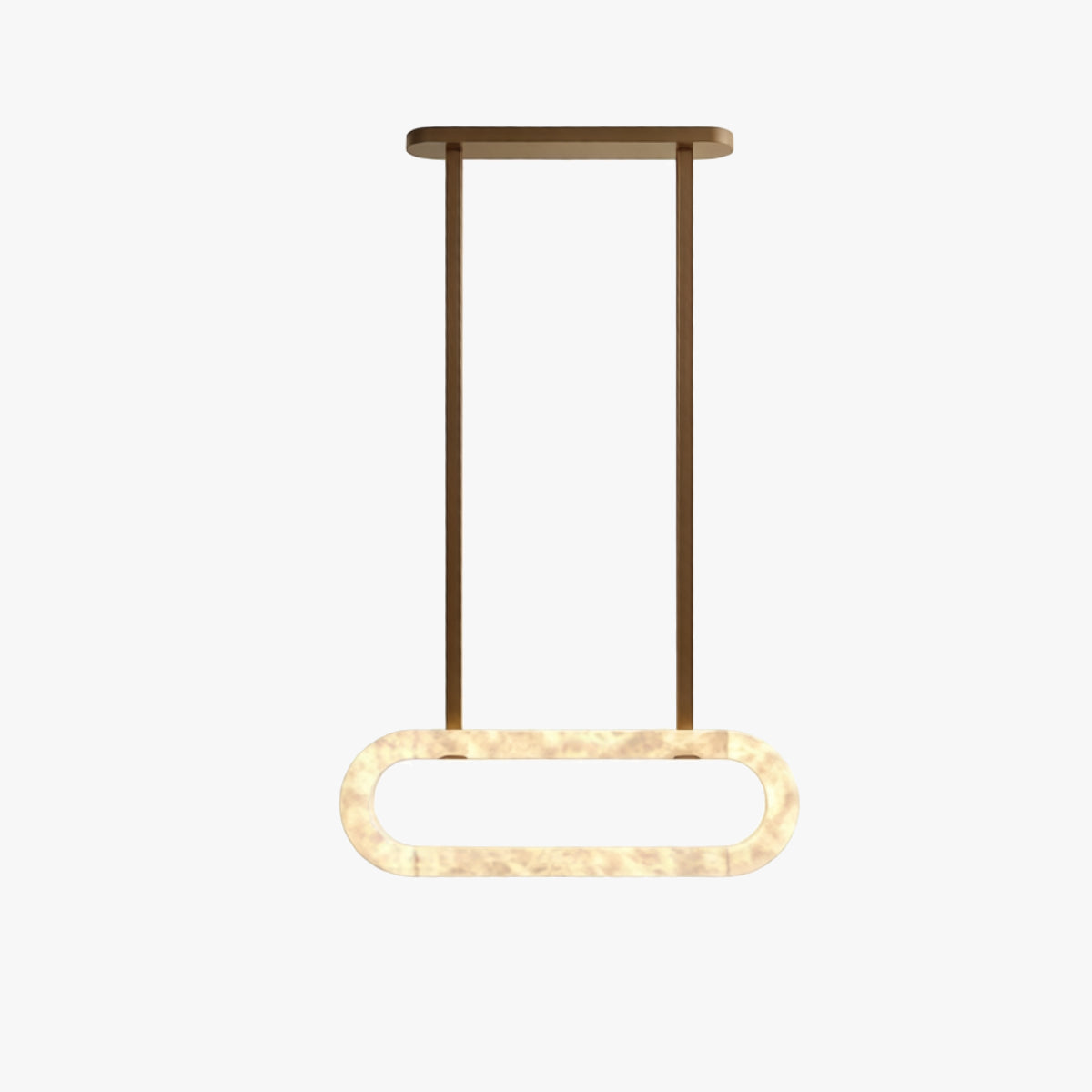 Circle Round Alabaster Chandelier – AIBIALIGHT